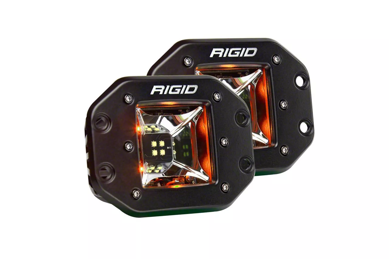 Rigid Industries Jeep Gladiator Radiance Scene Flush Mount LED Pod ...