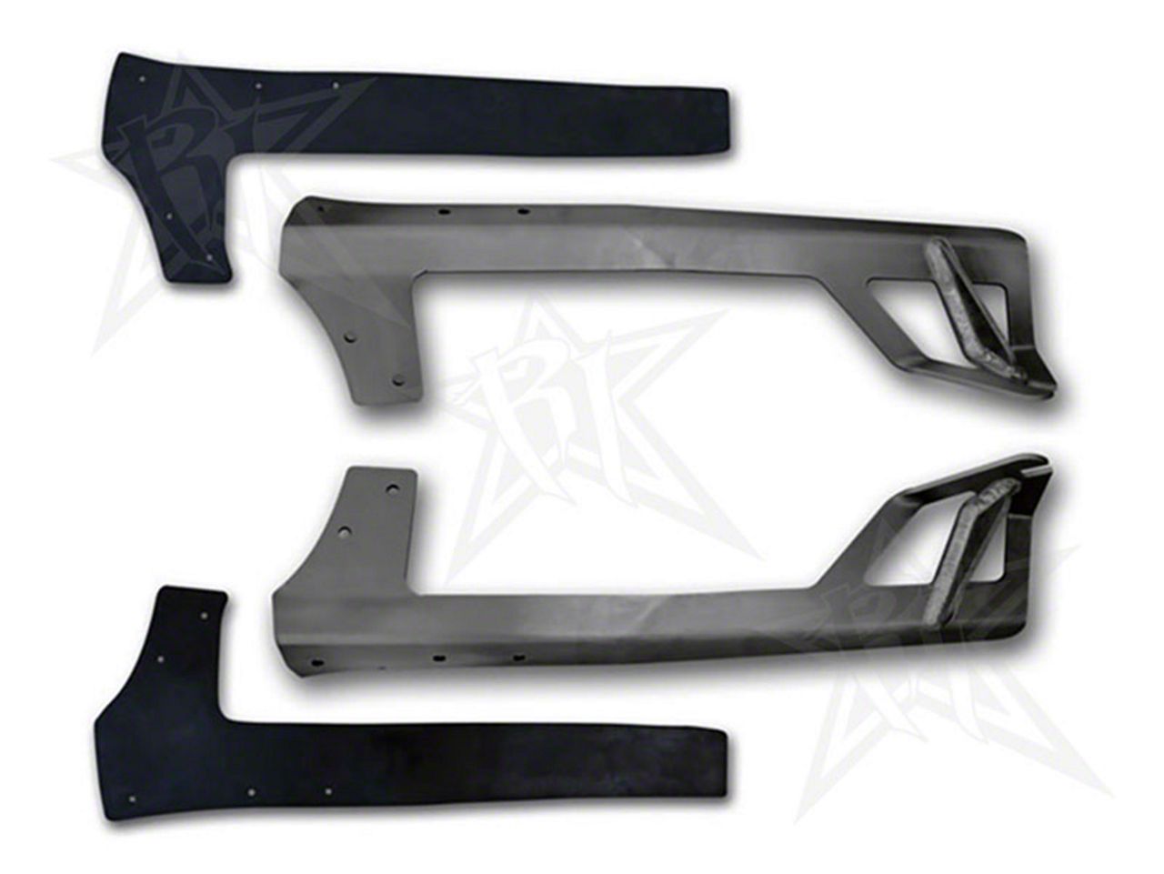 Rigid Industries Jeep Wrangler 50-Inch Brow Light Bar Mount 40131 (07 ...