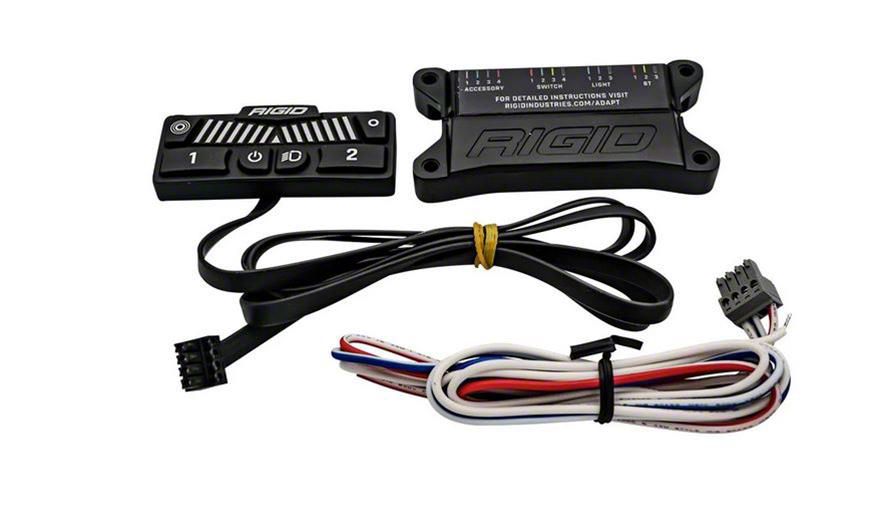 Rigid Industries Jeep Wrangler Adapt Light Bar Dash Switch Panel ...