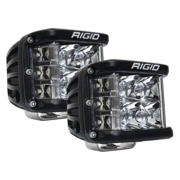 Rigid Industries Jeep Wrangler D-SS Pro LED Lights; Spot Beam 262213 ...