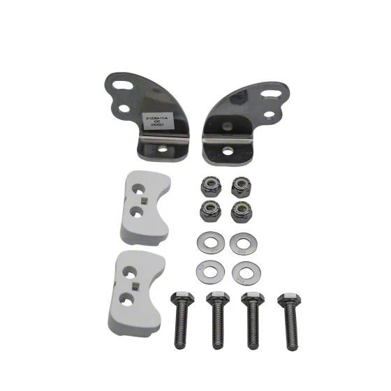 Rigid Industries Jeep Wrangler RDS-SR Series Hardware Kit; White 131625 ...