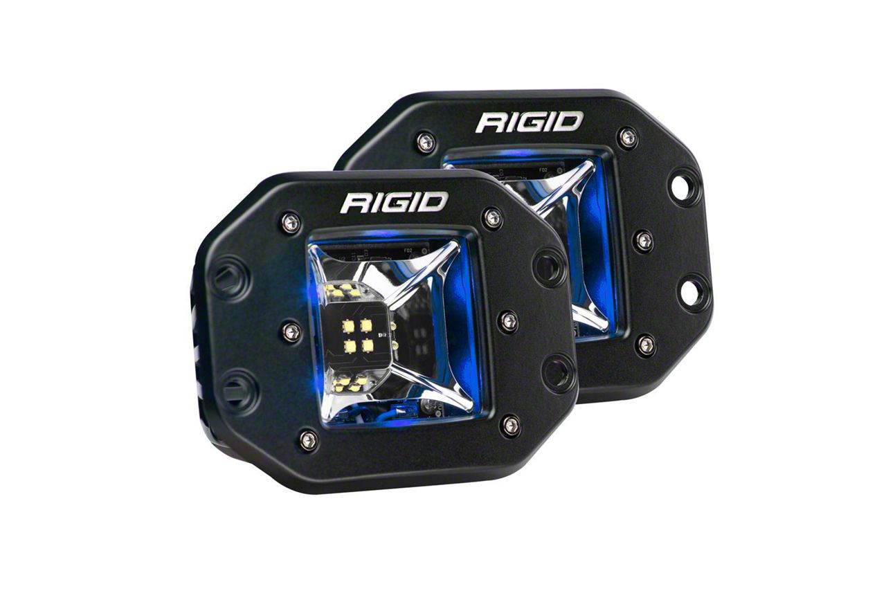 Rigid Industries Tacoma Radiance Scene Flush Mount LED Pod Lights with ...