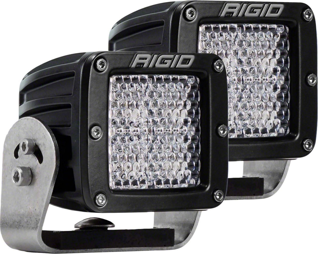 Rigid Industries Titan XD D-Series Pro HD LED Pod Lights; Flood ...
