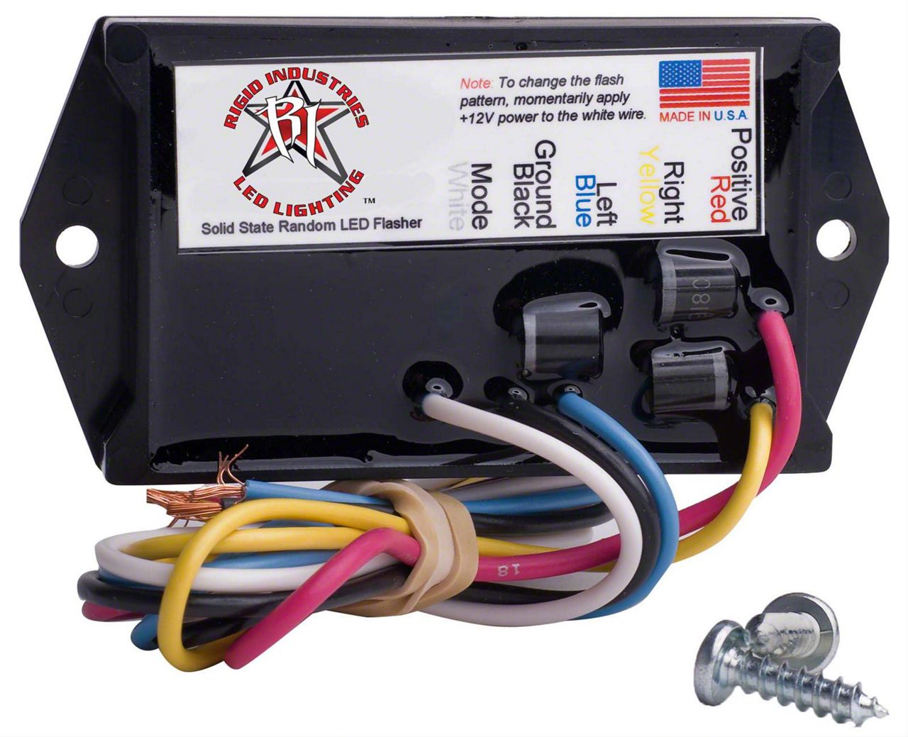 Rigid Industries Tundra 12-Volt LED Flasher; 3AMP 40312 (Universal ...