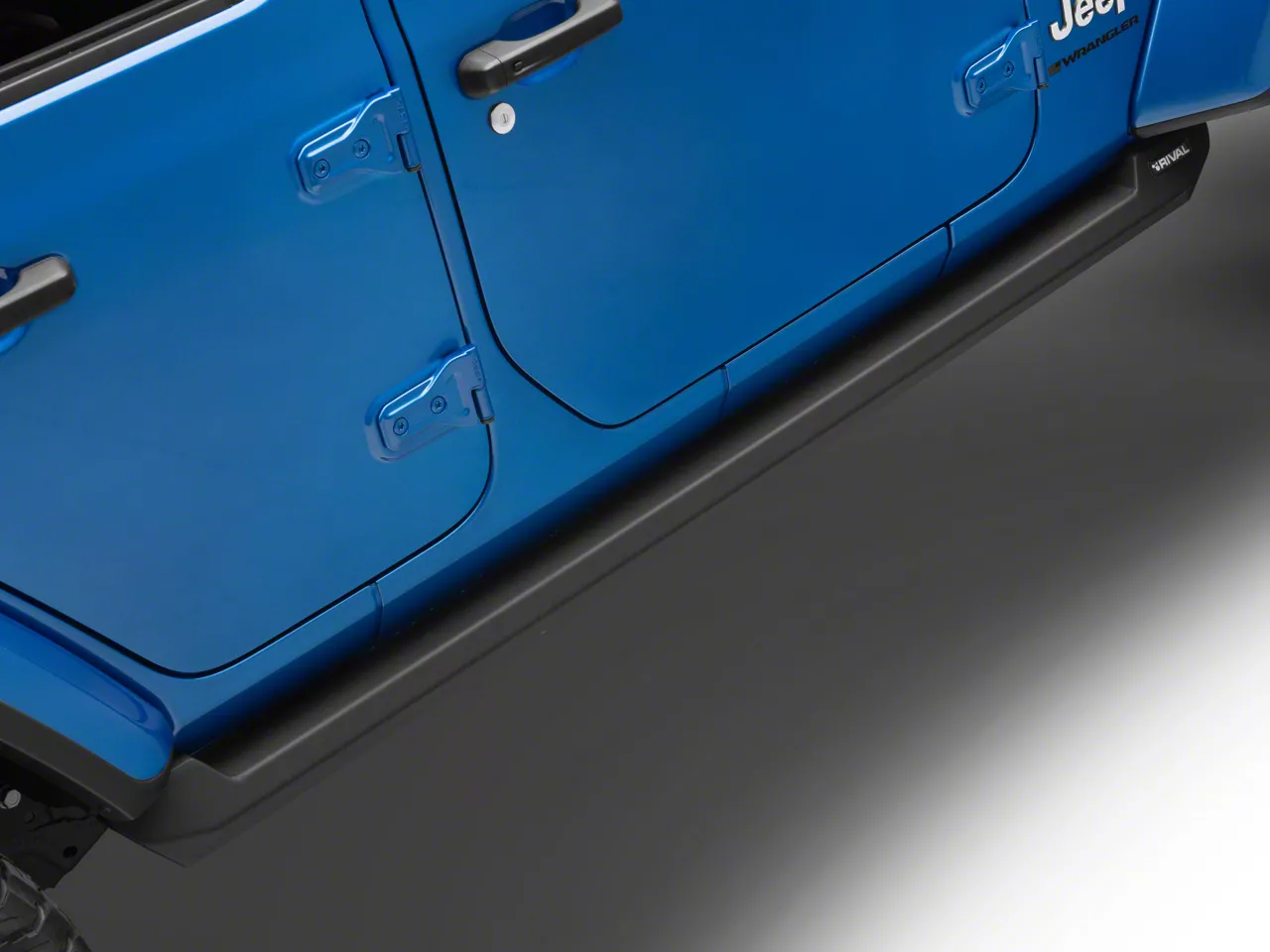 RIVAL 4x4 Jeep Wrangler Side Rock Rails 2D.2707.1 (18-25 Jeep Wrangler ...