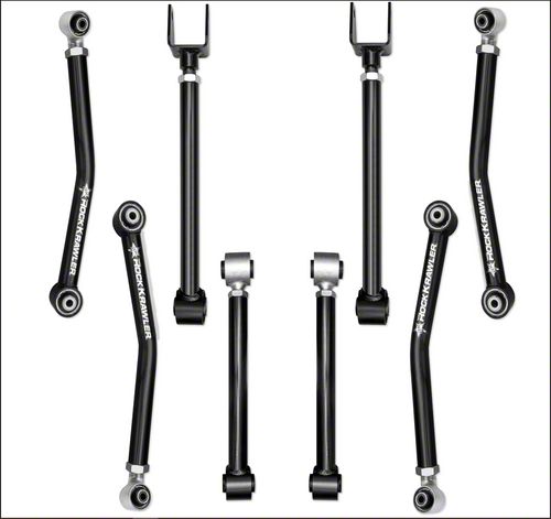 Rock Krawler Jeep Wrangler Adventure X Series Adjustable Front and Rear ...