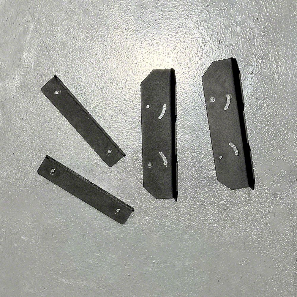 Rock-Slide Engineering Jeep Cherokee Cargo Box EZ-Rack Brackets AC-CBX ...