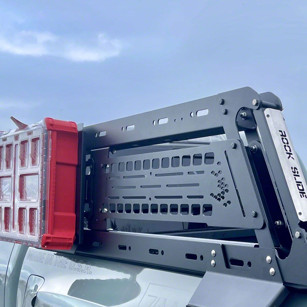 Rock-Slide Engineering Jeep Gladiator Overland Rack Fixed Sides RK-101 ...