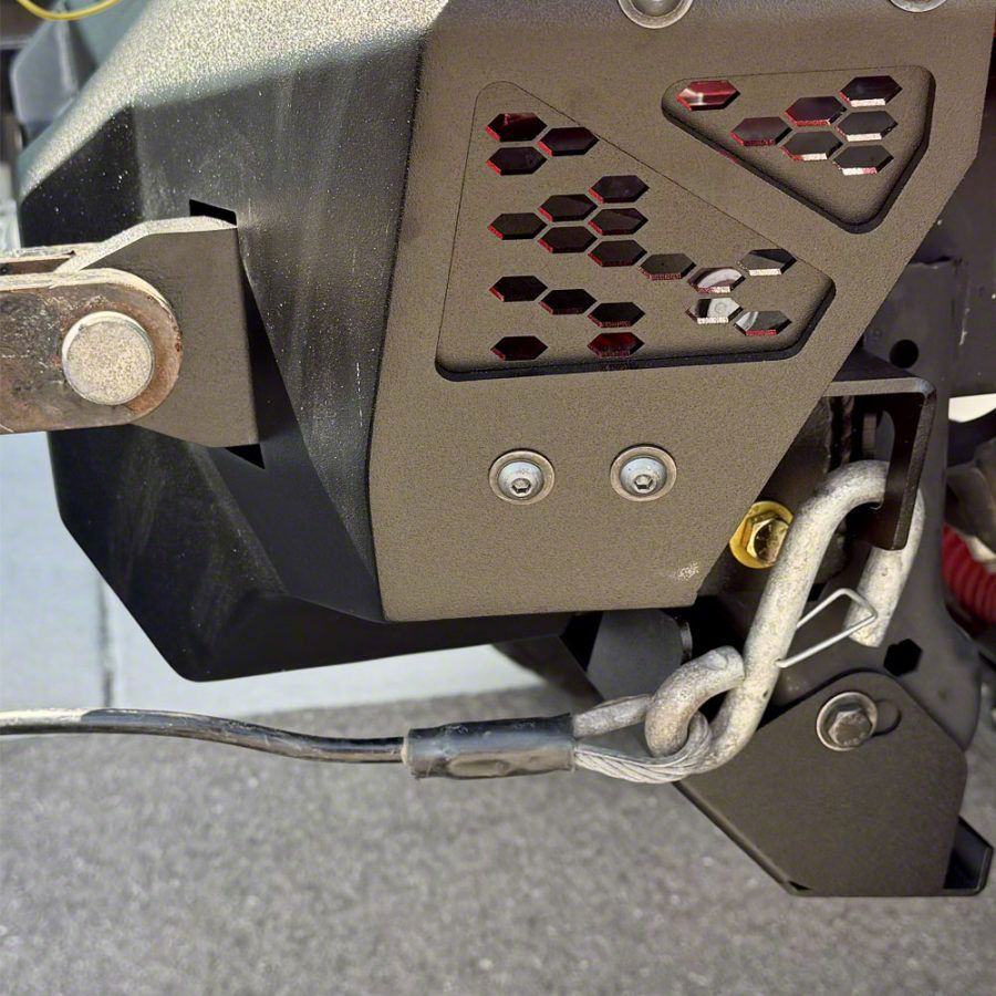 Rock-Slide Engineering Jeep Wrangler Flat Tow Brackets for 300 Series ...