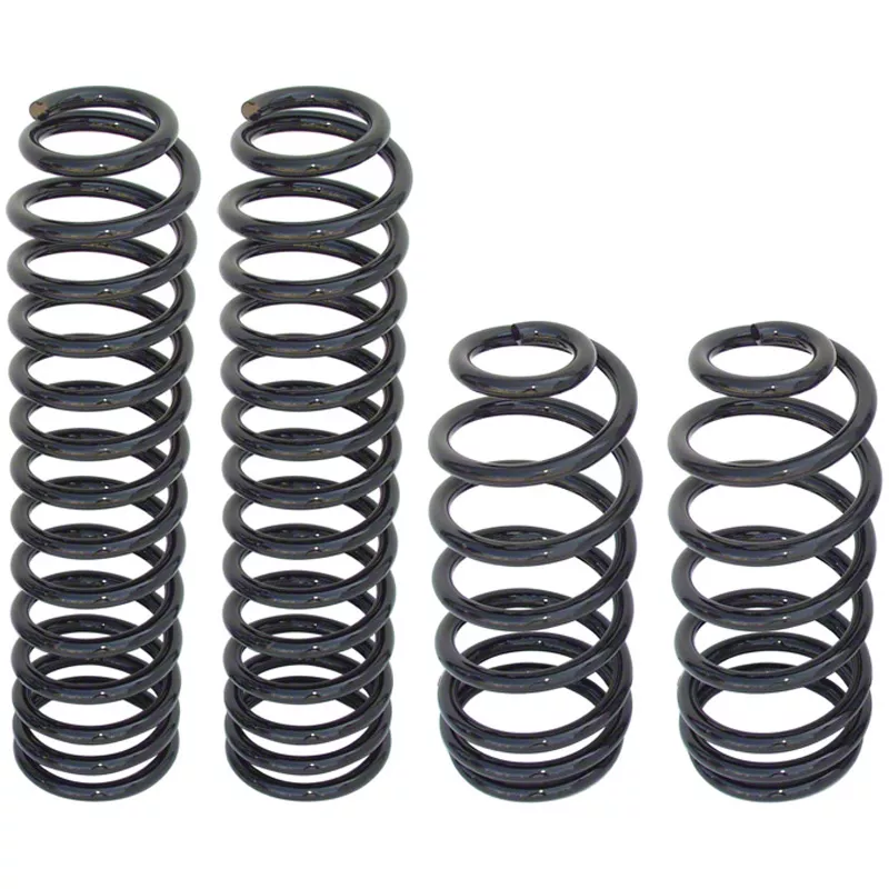 RockJock Jeep Wrangler 4-Inch Front and Rear Lift Coil Springs CE-9130H ...