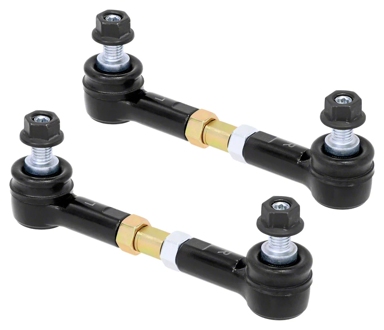 RockJock Bronco Adjustable Sway Bar End Links RJ-283100-101 (21-25 ...