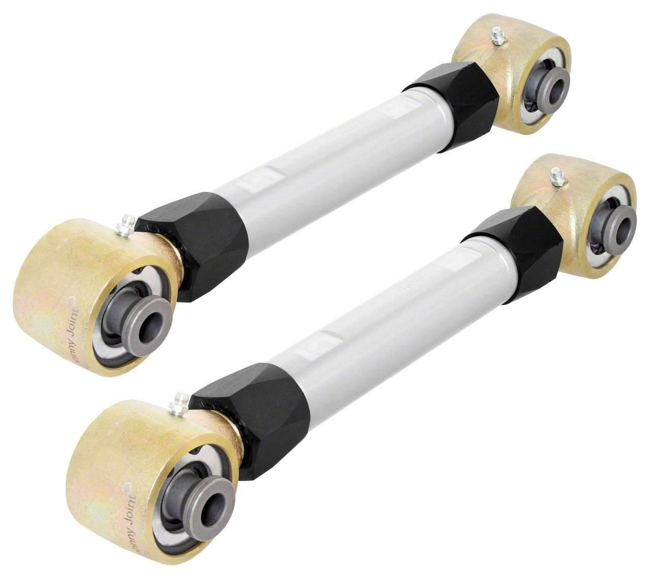 RockJock Bronco Johnny Joint RockNut Adjustable Rear Upper Control Arms ...