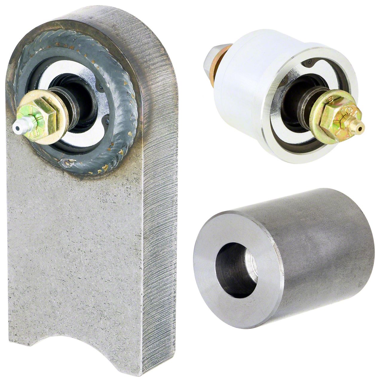 RockJock Jeep Wrangler Johnny Joint Front Differential Housing Kit; 7/ ...