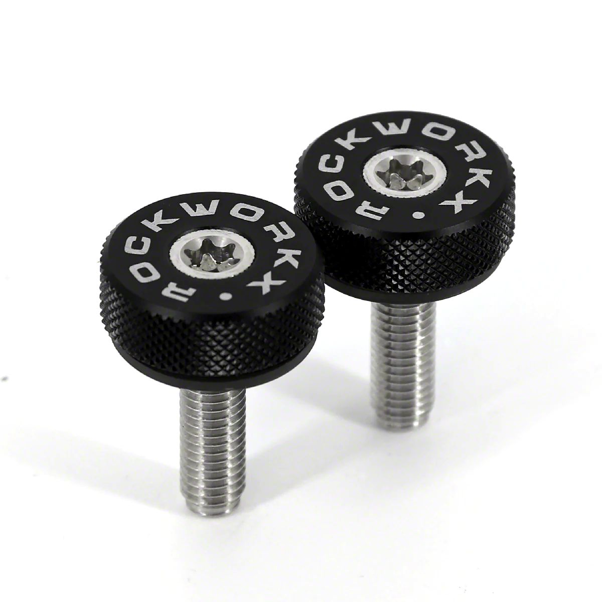 ROCKWORKX Bronco Hard Top Quick Removal Torx Thumb Screws; Black RWX ...