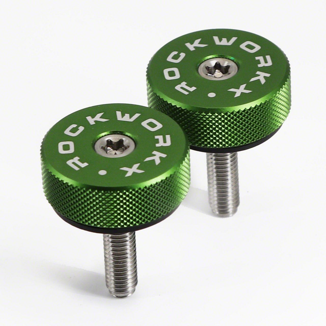 ROCKWORKX Bronco Hard Top Quick Removal Torx Thumb Screws; Green THS ...