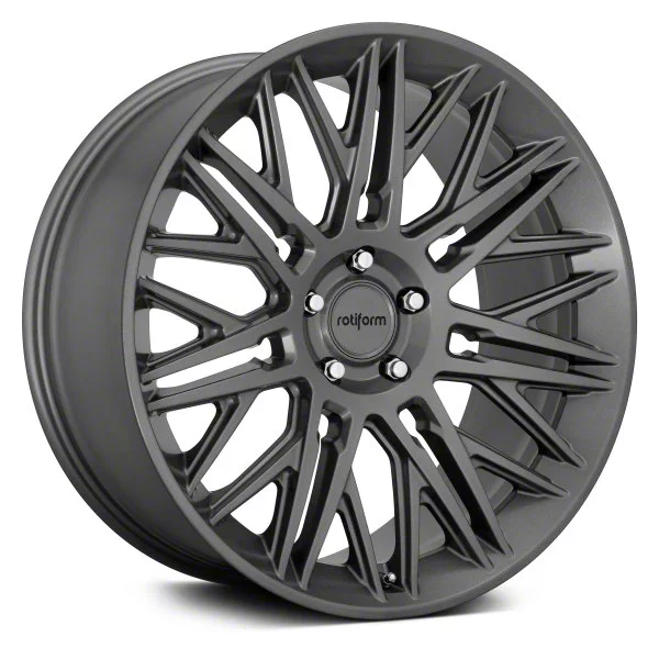 Rotiform Toyota 4-Runner JDR Matte Anthracite 6-Lug Wheel; 22x10; 30mm ...