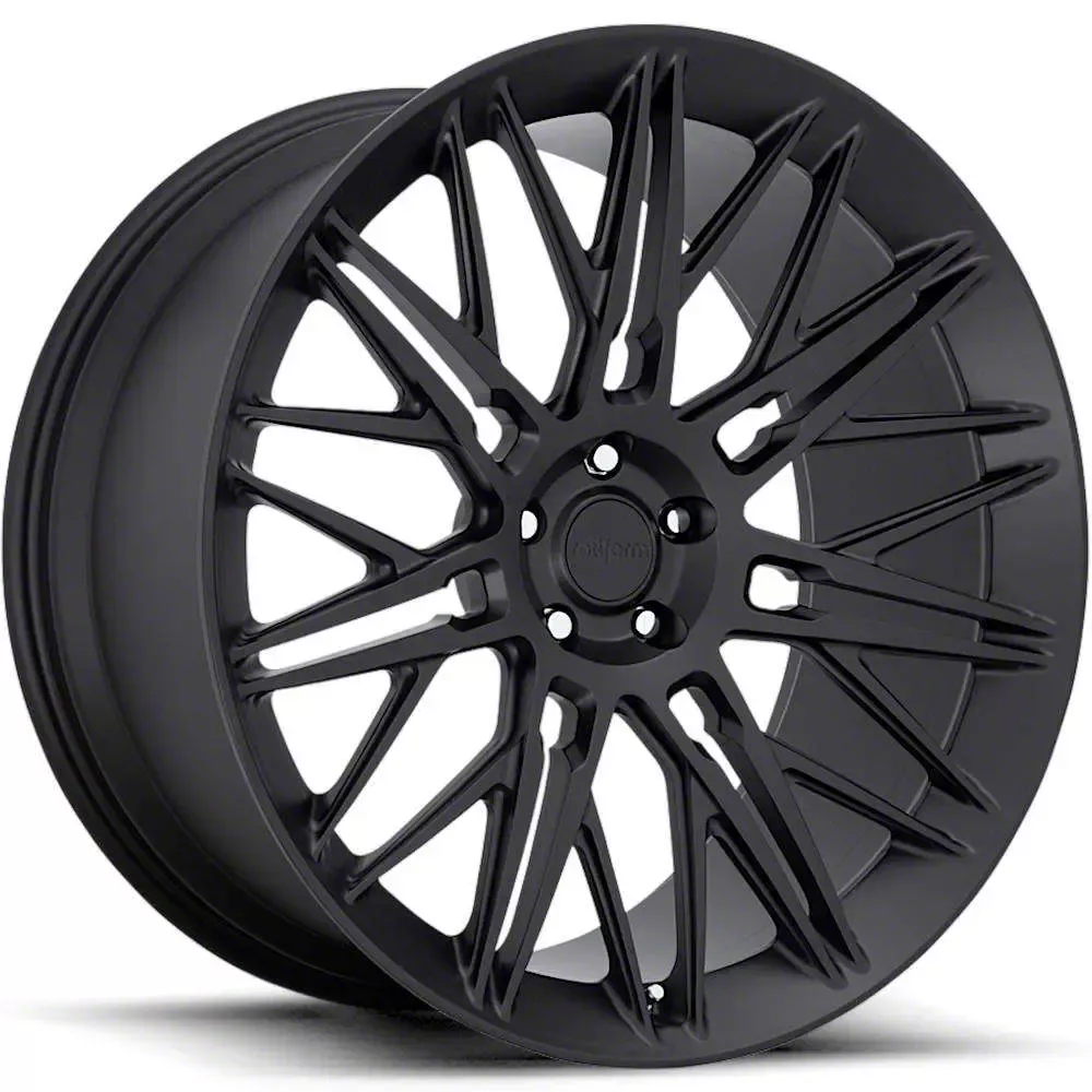 Rotiform Tacoma JDR Matte Black 6-Lug Wheel; 22x10; 30mm Offset ...