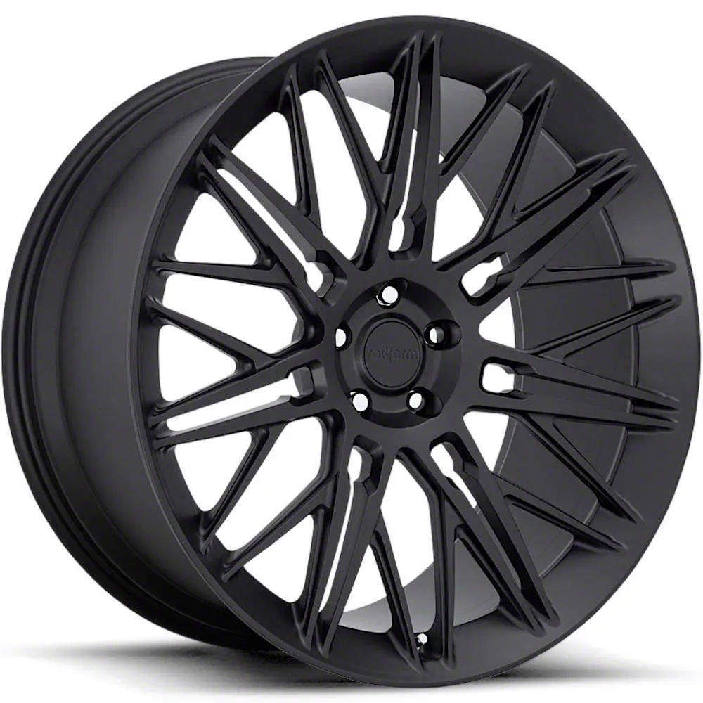 Rotiform Toyota 4-Runner JDR Matte Black 6-Lug Wheel; 22x10; 30mm ...
