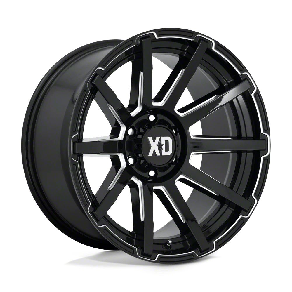 Rotiform Bronco STL Gloss Black 6-Lug Wheel; 20x9; 18mm Offset ...