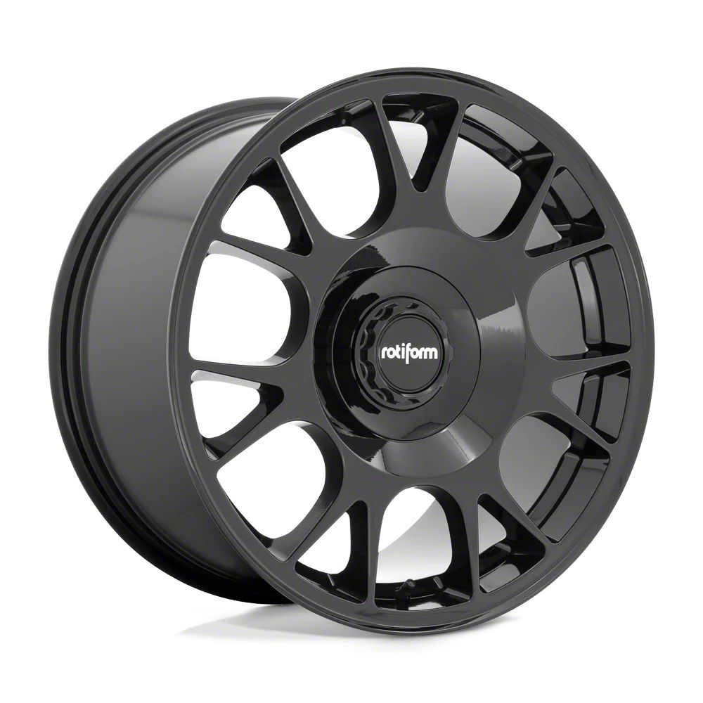 Rotiform Jeep Wrangler TUF-R Gloss Black Wheel; 18x9.5; 38mm Offset ...