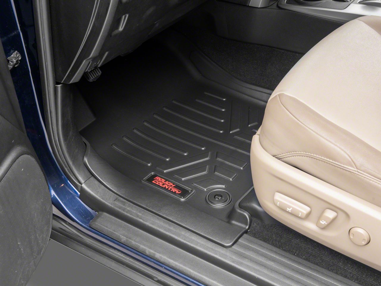 Rough Country Toyota 4-Runner Heavy Duty Front and Rear Floor Mats ...