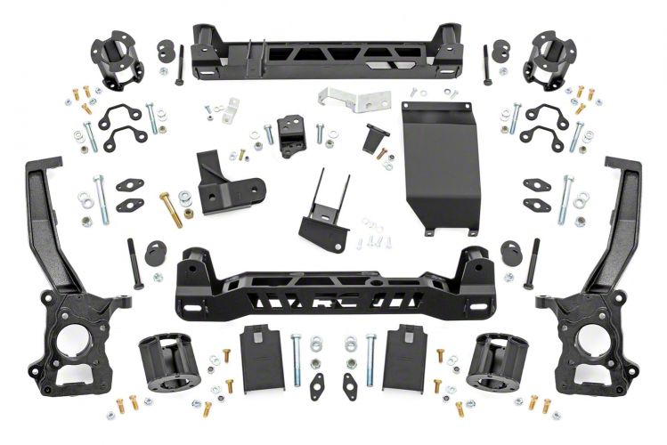 Rough Country Bronco 5-Inch Suspension Lift Kit with Vertex Adjustable ...