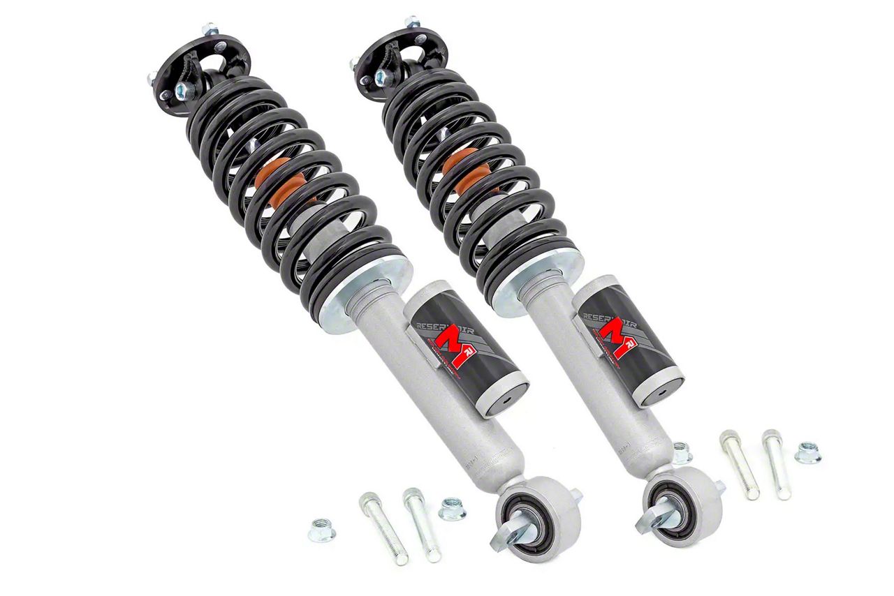 Rough Country Suspension Bronco M1R Reservoir Loaded Front Struts for 2 ...