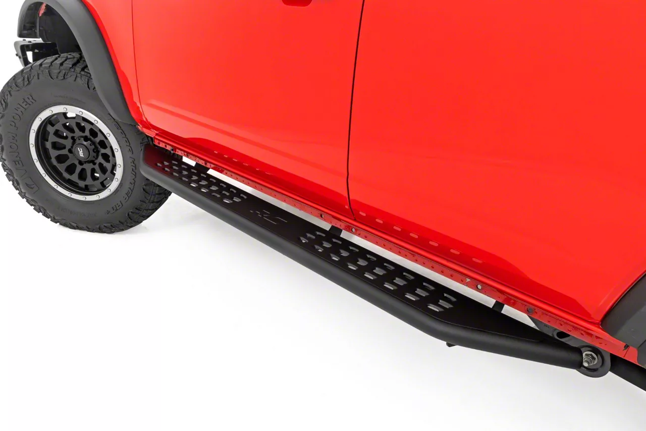Rough Country Bronco OV2 Running Boards 14007 (21-25 Bronco 4-Door ...
