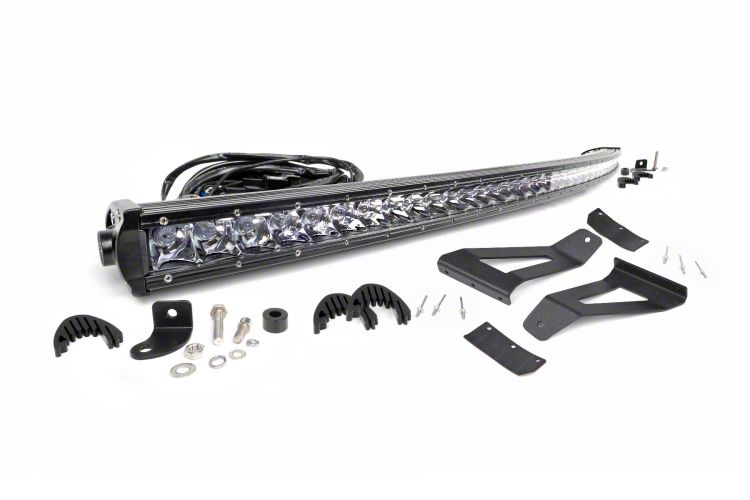 Rough Country Jeep Cherokee 50-Inch Chrome Series Single Row Straight ...