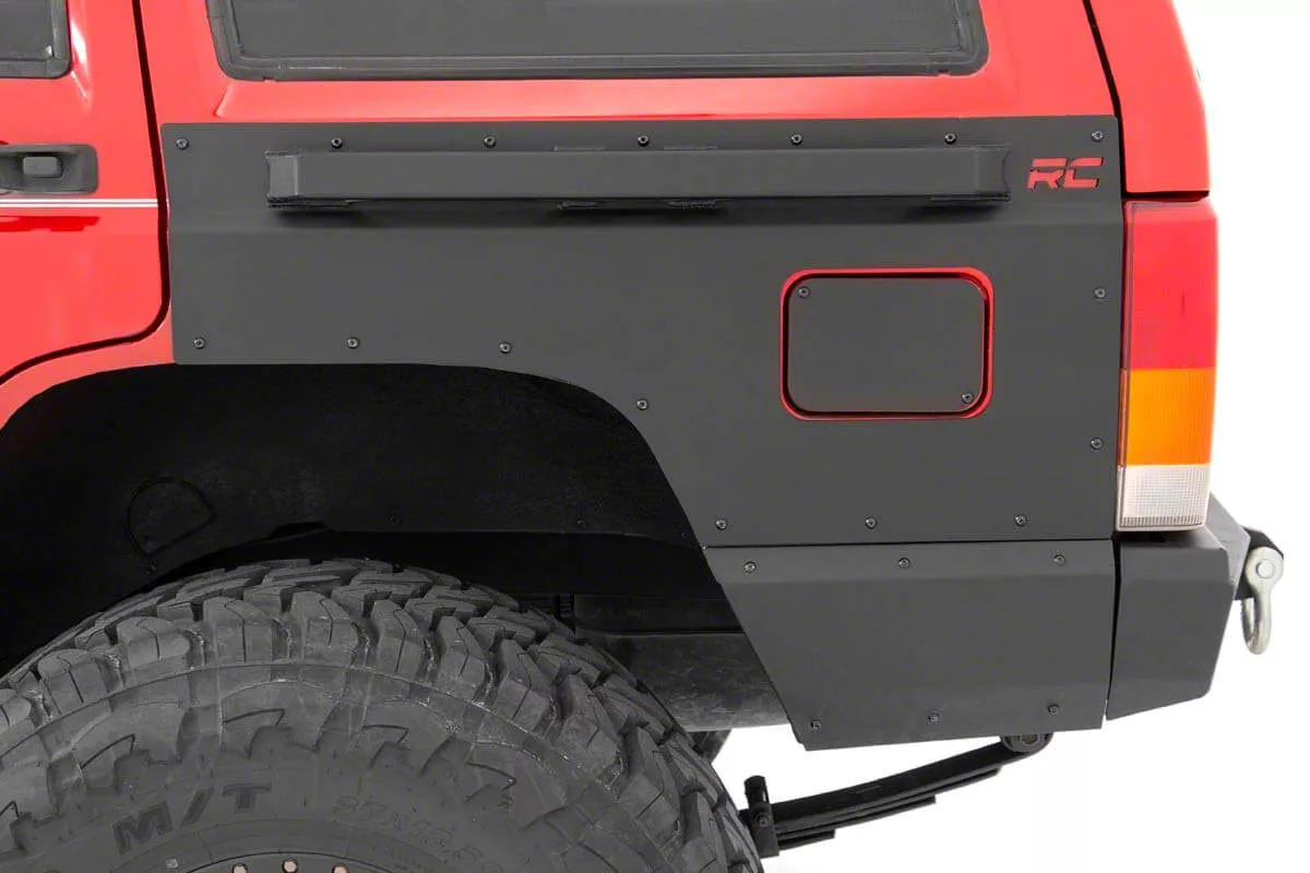 Rough Country Suspension Jeep Cherokee Full Body Rear Fender Panel ...