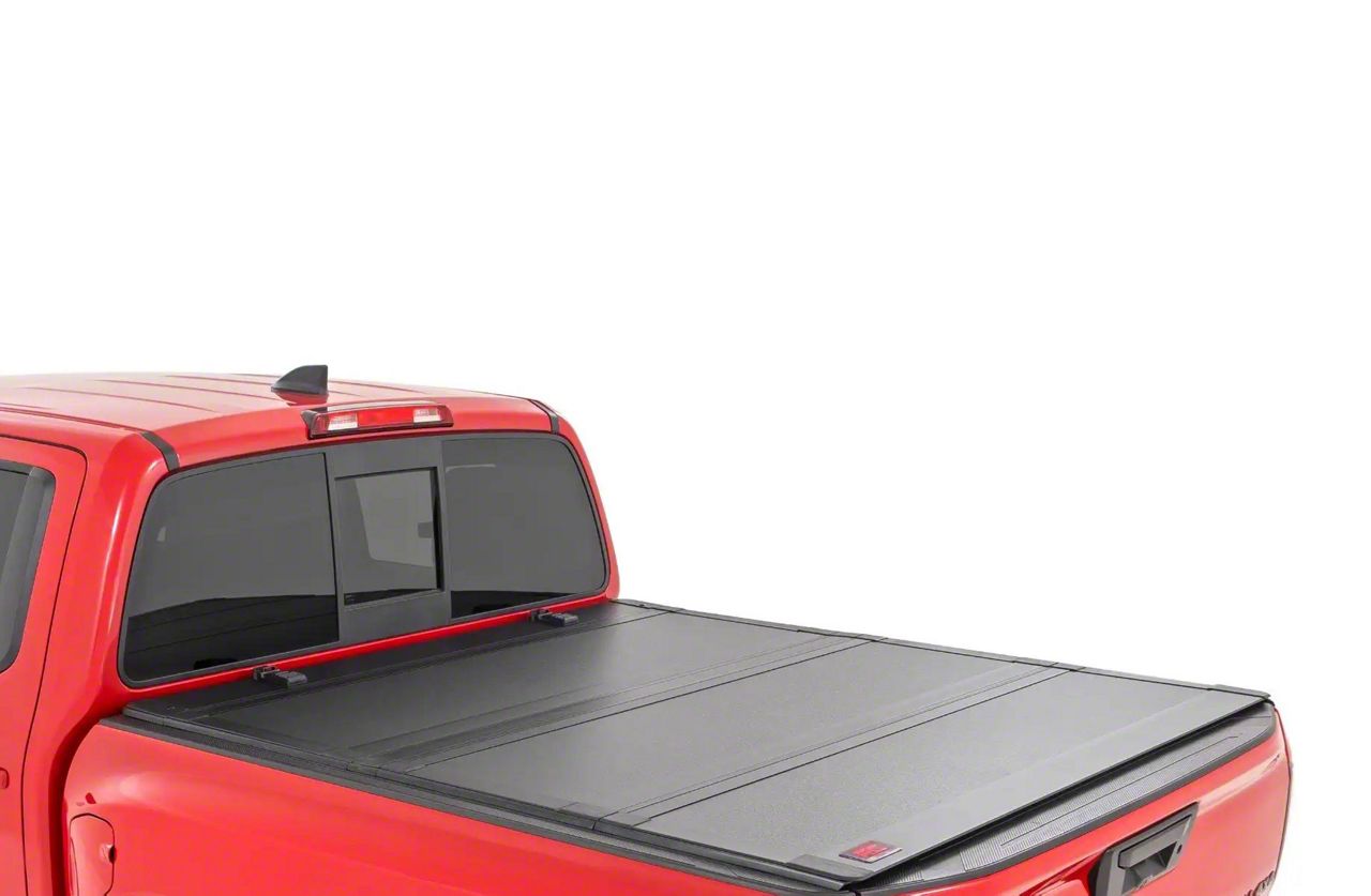 Rough Country Frontier Hard Tri-Fold Flip-Up Tonneau Cover 49520551 (22 ...
