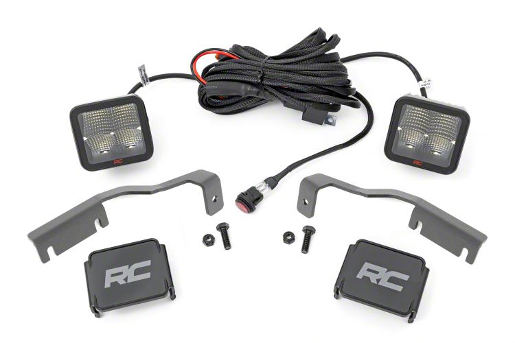 Rough Country Suspension Frontier Spectrum Series LED Ditch Light Kit ...