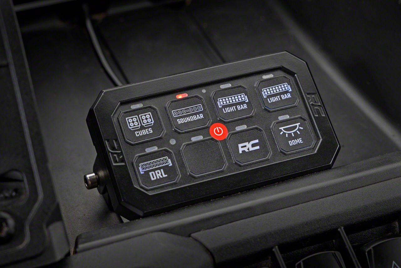 Rough Country Jeep Gladiator 8-Gang Multiple Light Controller 70970 ...