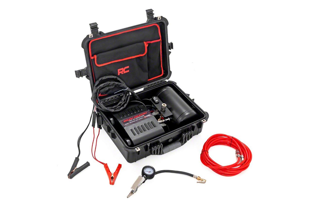 Rough Country Jeep Gladiator Portable Twin Motor Air Compressor with ...