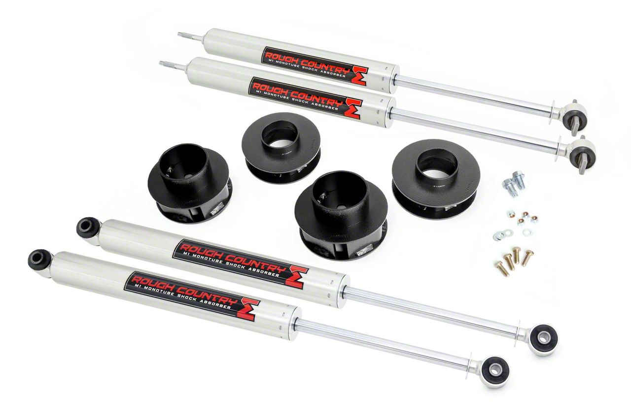 Ram Leveling Kit Rough Country 2.5" Leveling Kit With M1 Shocks For Ram ...
