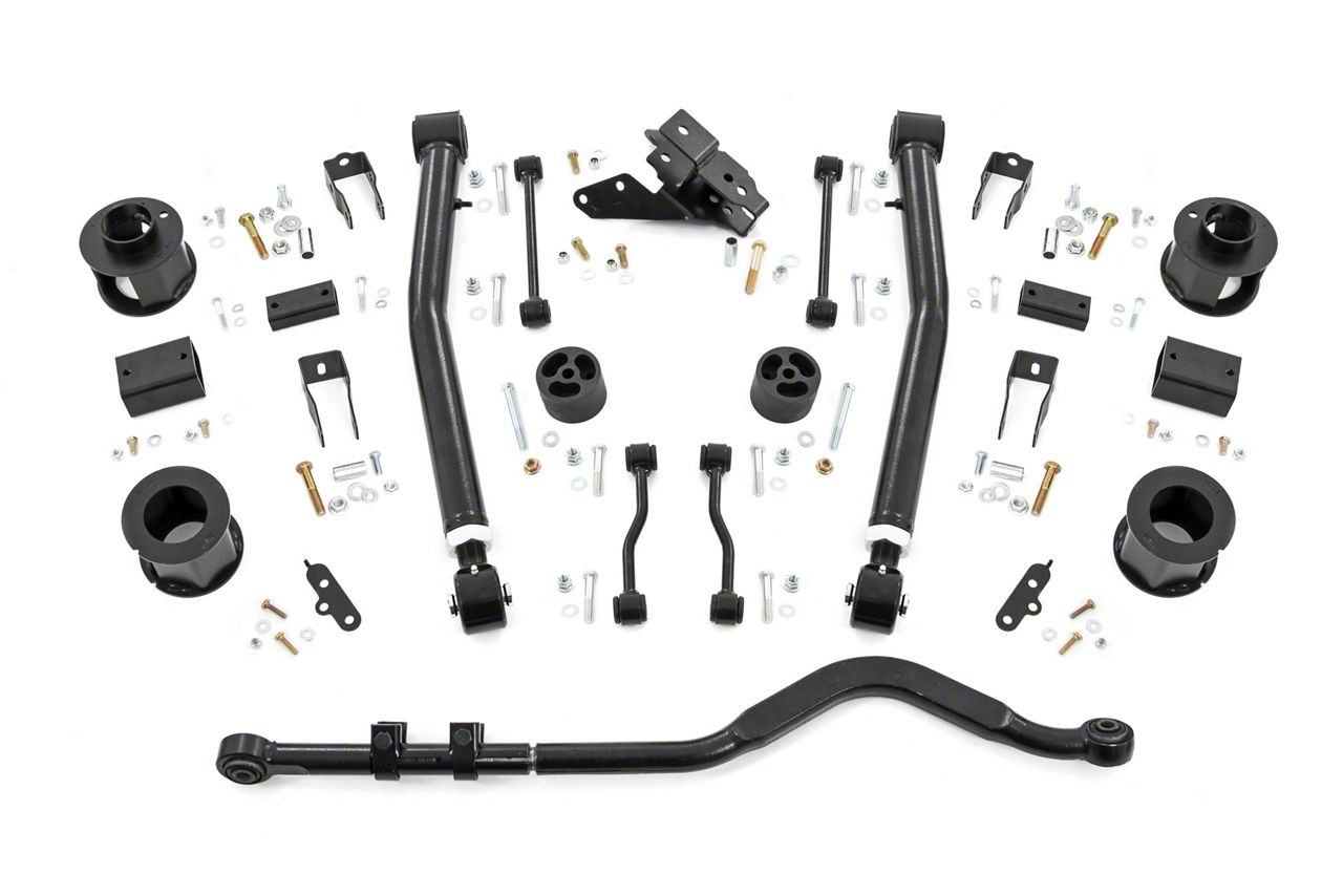 Rough Country Suspension Jeep Wrangler 3.50-Inch Control Arm Drop ...