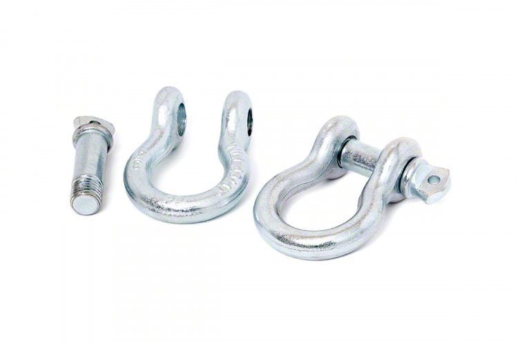 Rough Country Jeep Wrangler D-Ring Shackles 1174 - Free Shipping