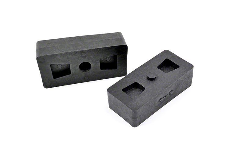 Rough Country Tacoma 1.50-Inch Rear Lift Blocks 6591 (05-23 Tacoma ...