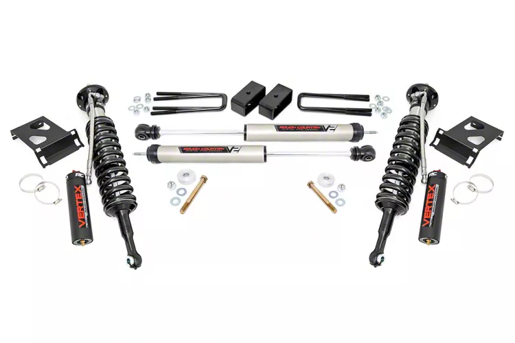 Rough Country Offroad Tacoma 3-Inch Suspension Lift Kit with Vertex ...