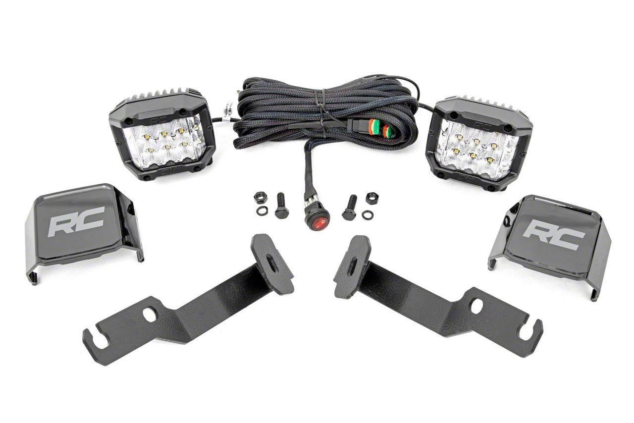 Rough Country Suspension Tacoma 3-Inch Osram Wide Angle Series LED ...