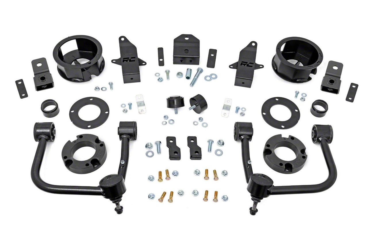 Rough Country Suspension Tacoma 3.50-Inch Suspension Lift Kit 75500 (24 ...