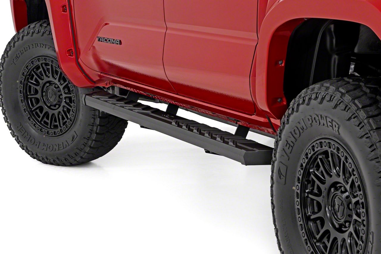 Rough Country Tacoma BA2 Running Boards 41013 (24-26 Tacoma Double Cab ...