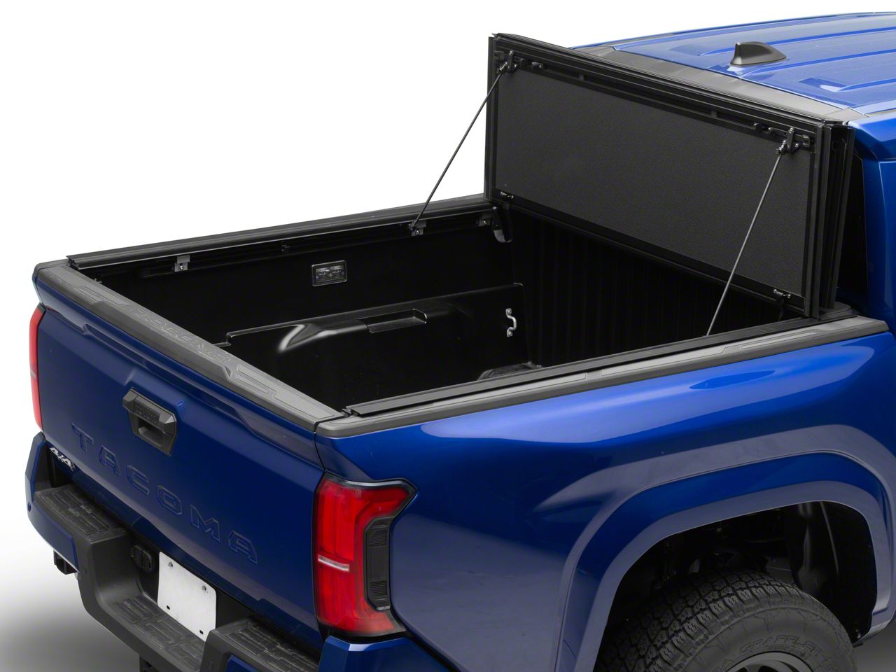 Rough Country Offroad Tacoma Hard Tri-Fold Flip-Up Tonneau Cover ...