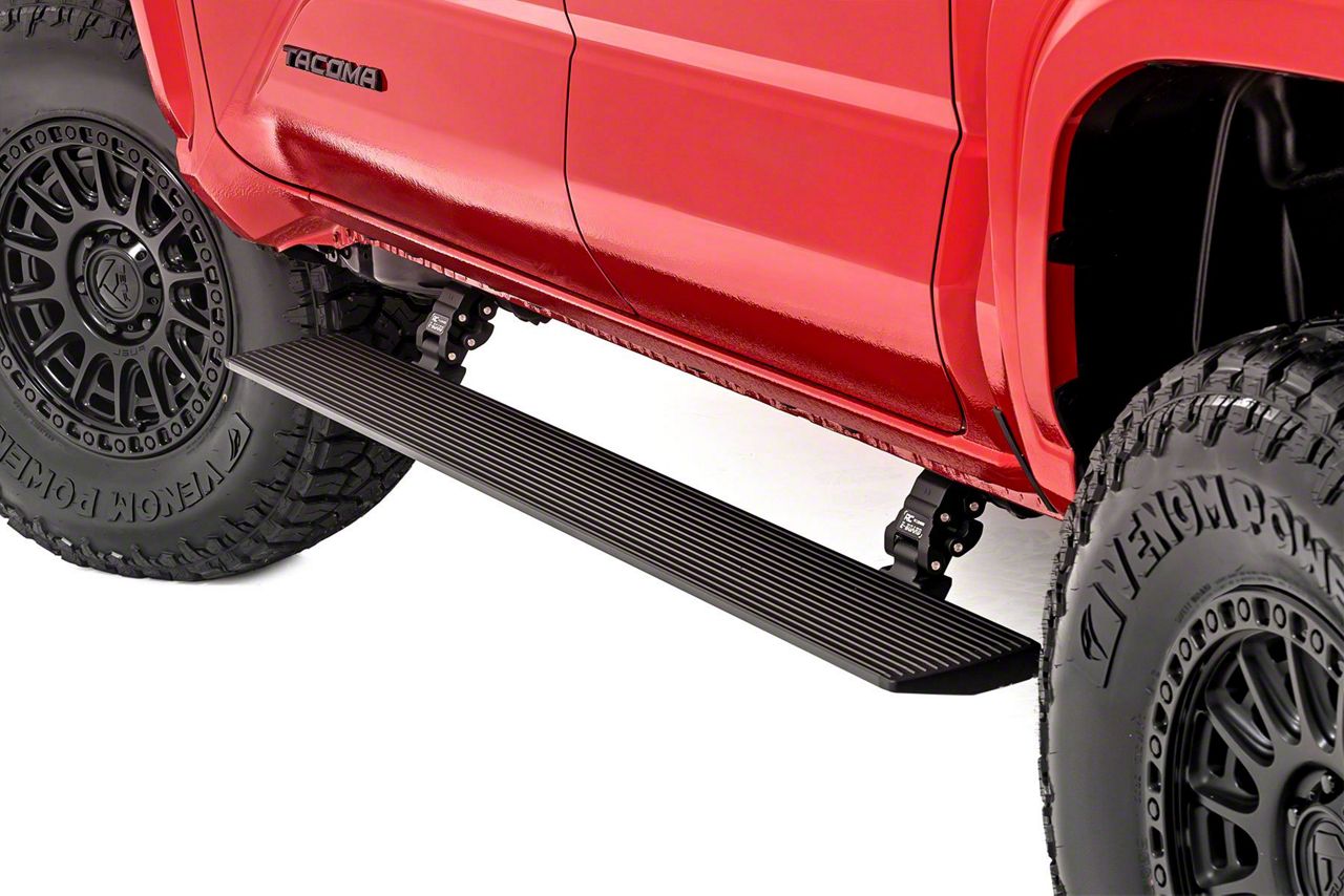 Rough Country Tacoma Power Running Boards PSR652024A (24-26 Tacoma ...