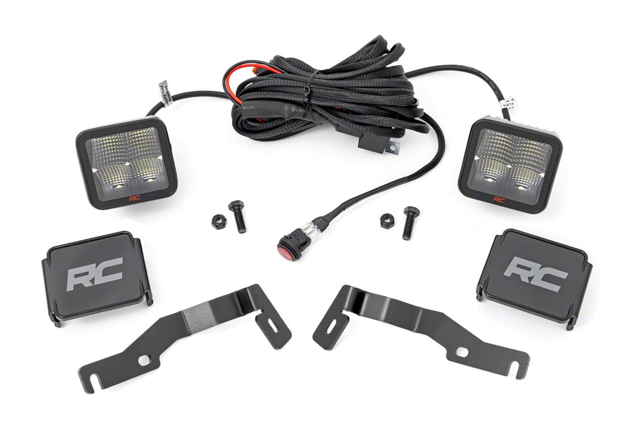 Rough Country Suspension Tacoma Spectrum Series LED Ditch Light Kit ...