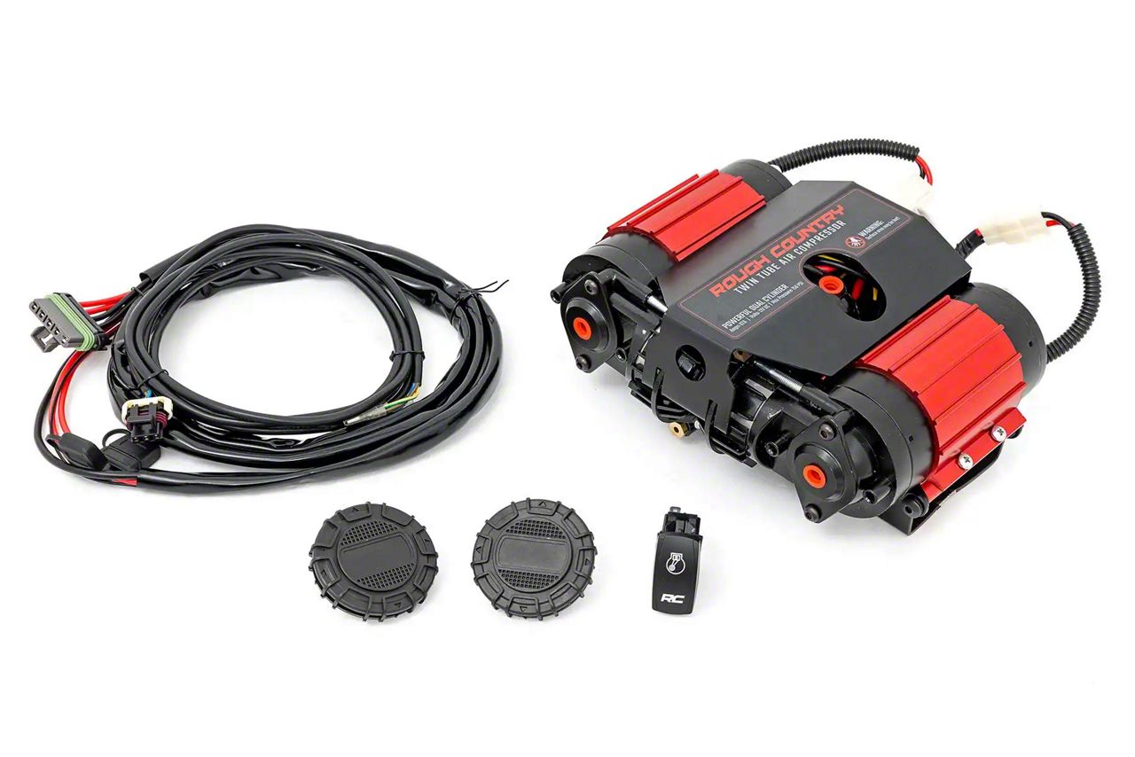 Rough Country Tacoma Twin Air Compressor Kit RS205 - Free Shipping