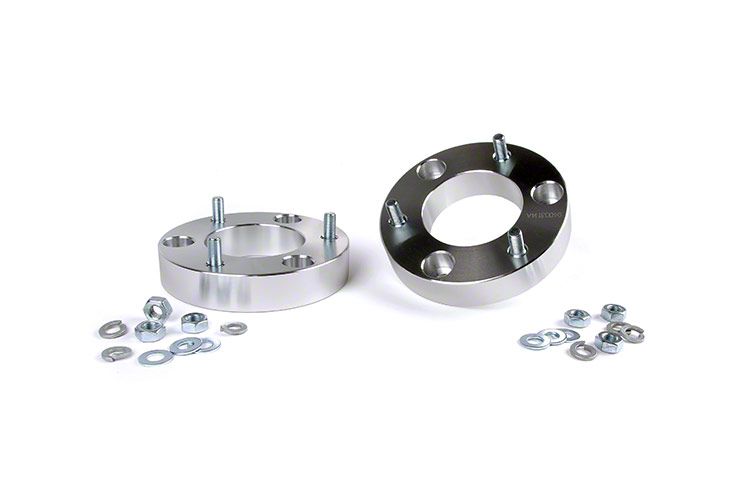 Rough Country Suspension Titan 2-Inch Front Leveling Lift Kit; Aluminum ...