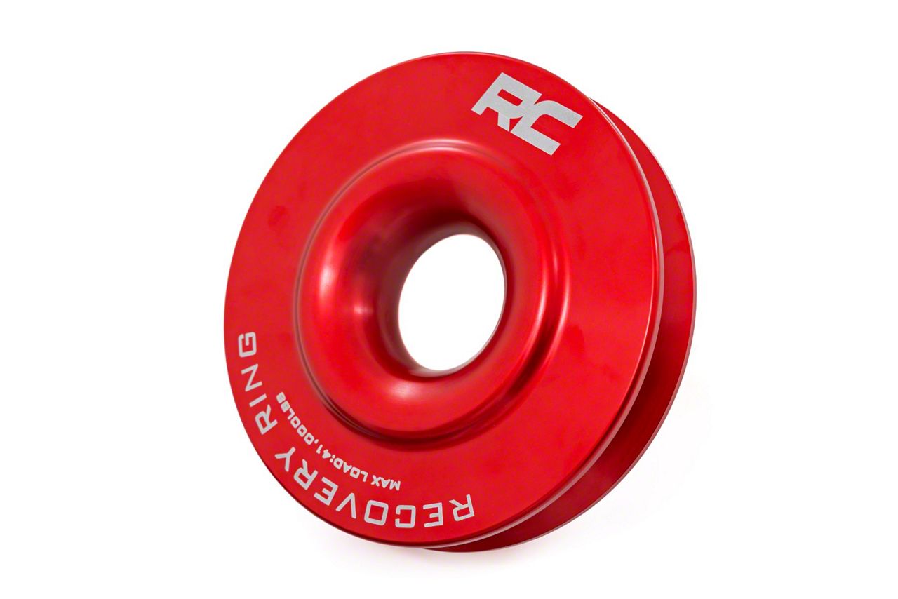 Rough Country Titan XD 4-Inch Winch Recovery Ring; 41,000 lb. RS183 ...