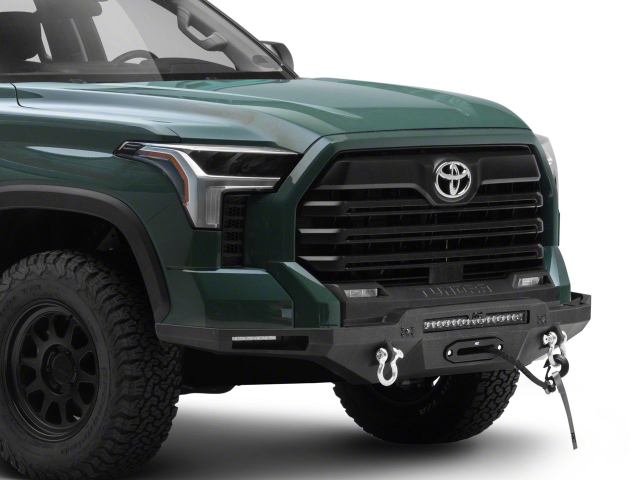 Rough Country Tundra Hybrid Front Bumper with PRO12000S Winch, 6-Inch ...