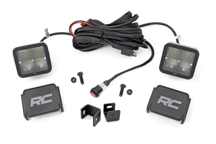 Rough Country Suspension Tundra Spectrum Series LED Ditch Light Kit ...